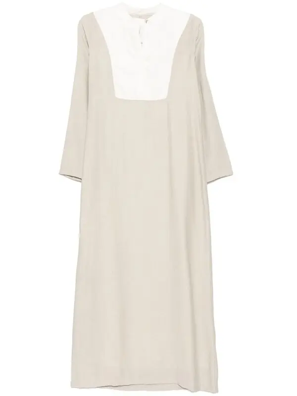 BAMBAH Hind Preppy Kaftan - Grey