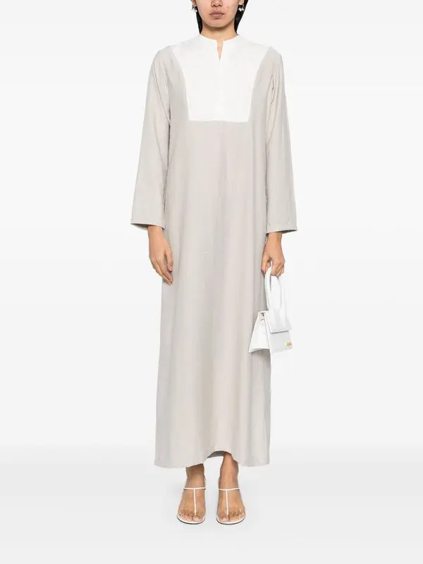 BAMBAH Hind Preppy Kaftan - Grey
