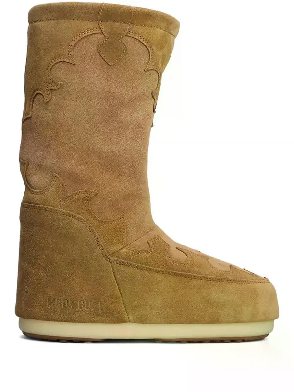 Moon Boot Icon Suede Boots - Brown