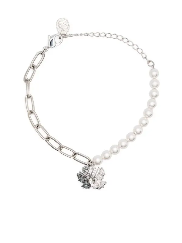 SWAROVSKI Swan Bracelet - Silver