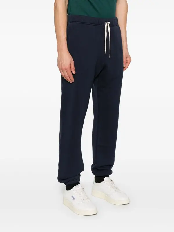 AUTRY Logo-embroidered Track Trousers - Blue