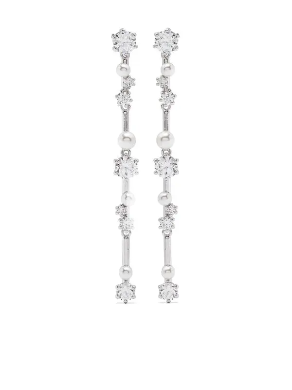 SWAROVSKI Constella Drop Earrings - Silver