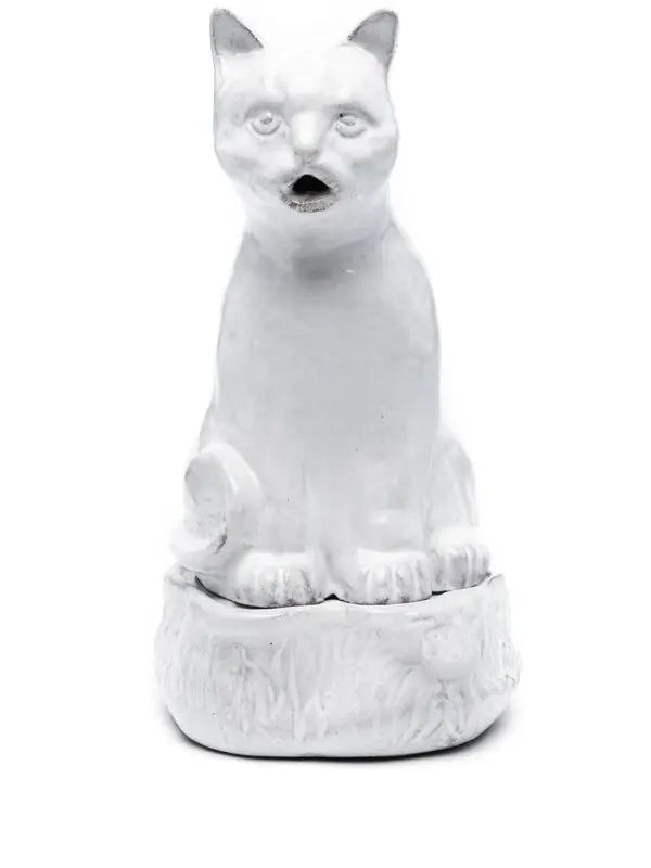 ASTIER DE VILLATTE Cat Incense Burner - White