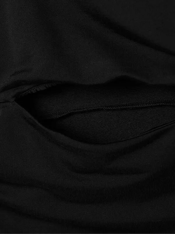 Acne Studios Cutout Knotted Ruched Top
