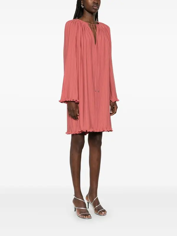 LANVIN Plissé Dress