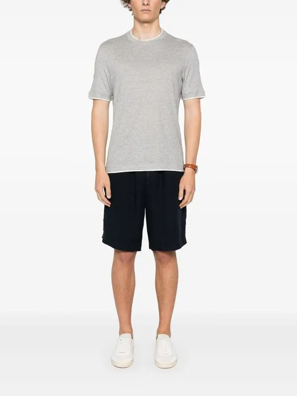 Brunello Cucinelli Mélange-effect T-shirt