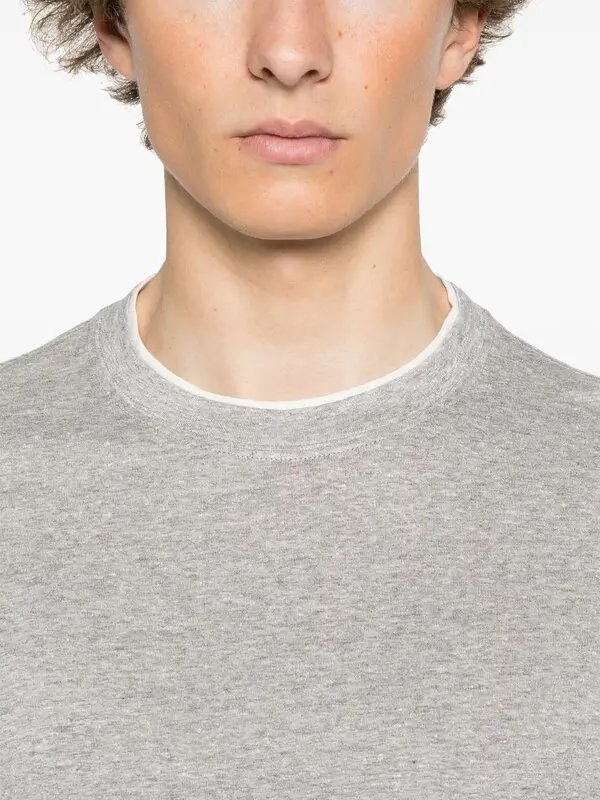 Brunello Cucinelli Mélange-effect T-shirt