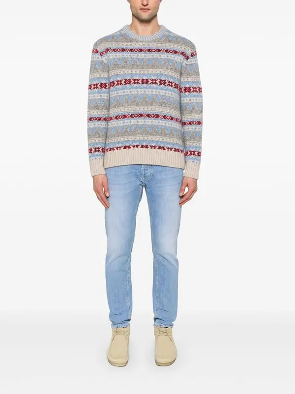 Gant Fair Isle Crew-neck Sweater
