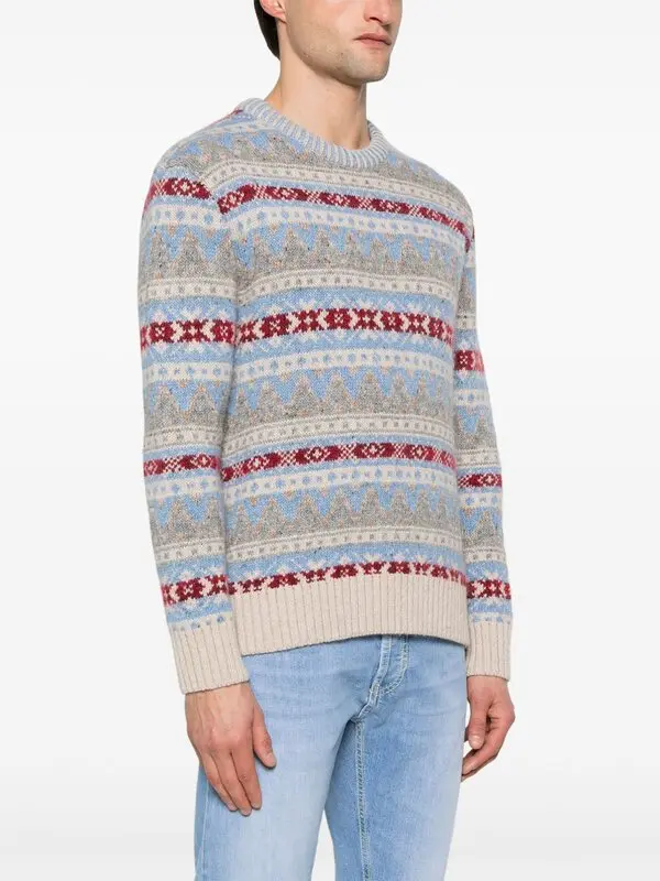 Gant Fair Isle Crew-neck Sweater