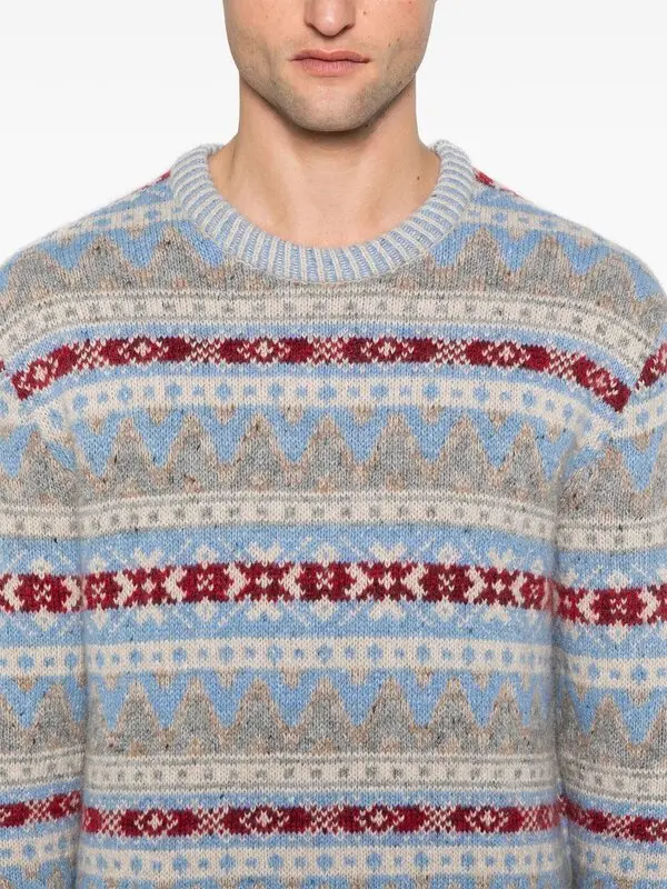 Gant Fair Isle Crew-neck Sweater