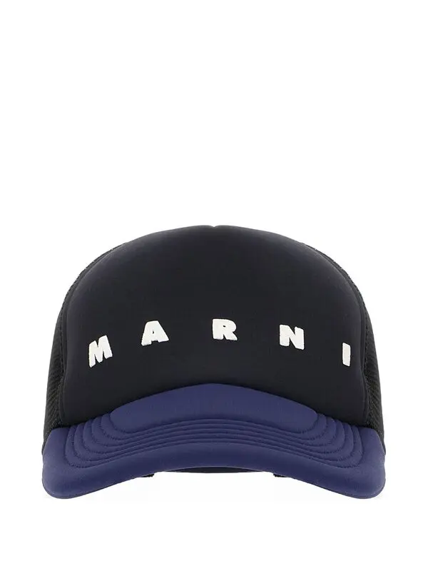 Marni Printed Cap - Black