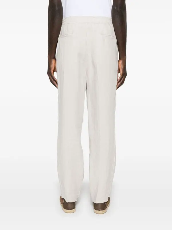 Brunello Cucinelli Linen Trousers - Neutrals