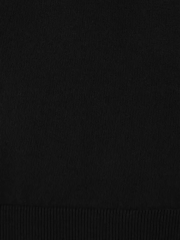 ROBERTO COLLINA Cotton Polo Shirt - Black