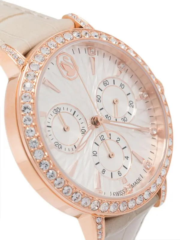 SWAROVSKI Matrix Tennis Chrono Watch 36mm - Neutrals