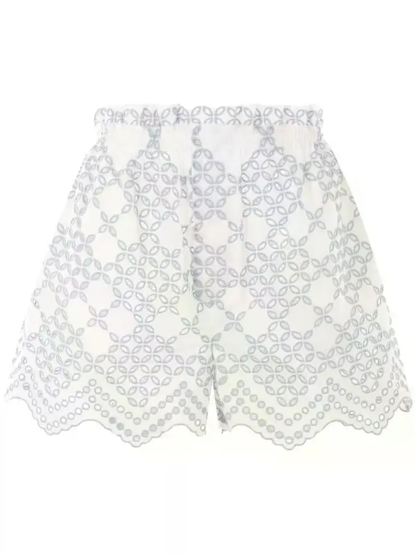 Raquel Diniz Bahia Sangallo Shorts - Neutrals