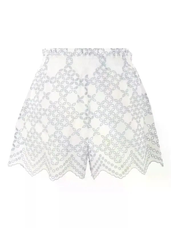 Raquel Diniz Bahia Sangallo Shorts - Neutrals