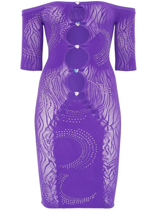 POSTER GIRL Alice Mini Dress - Purple