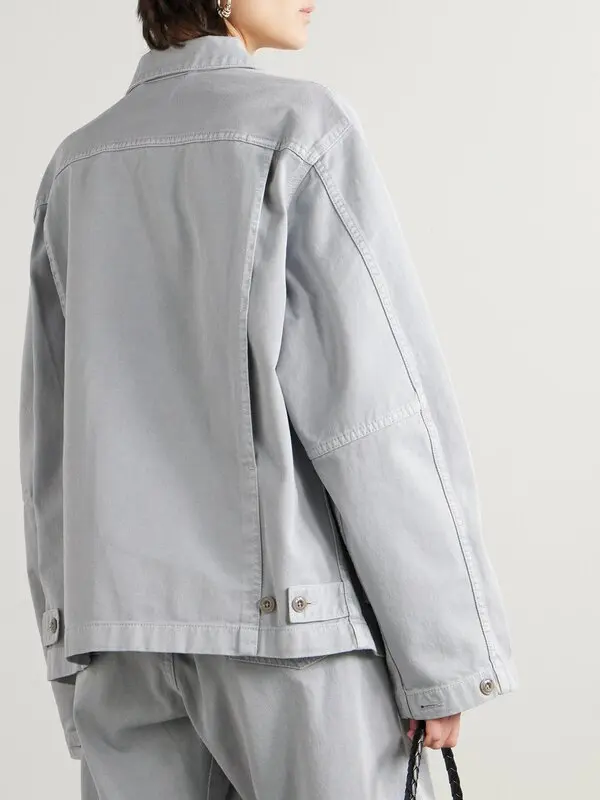 LEMAIRE Oversized Denim Chore Jacket - Blue