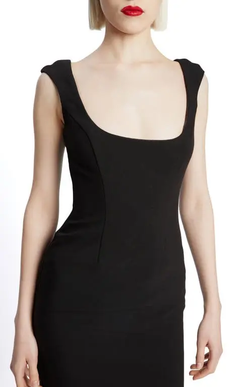 Bardot Audrey Fitted Dress In Black - 40% Off | Editorialist