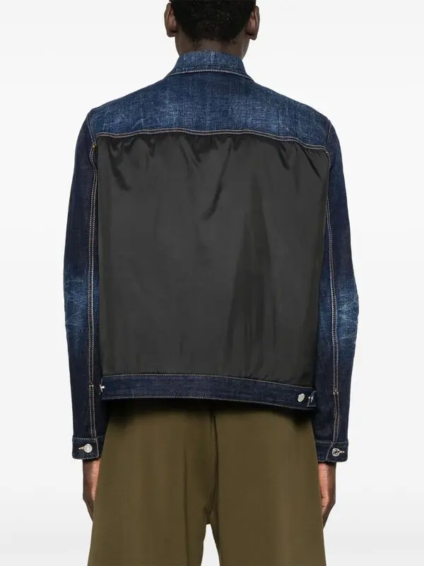Dsquared2 Denim Puffer Jacket