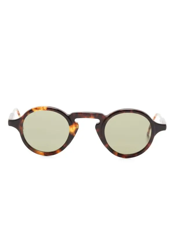 Thom Browne Round-frame Sunglasses - Brown