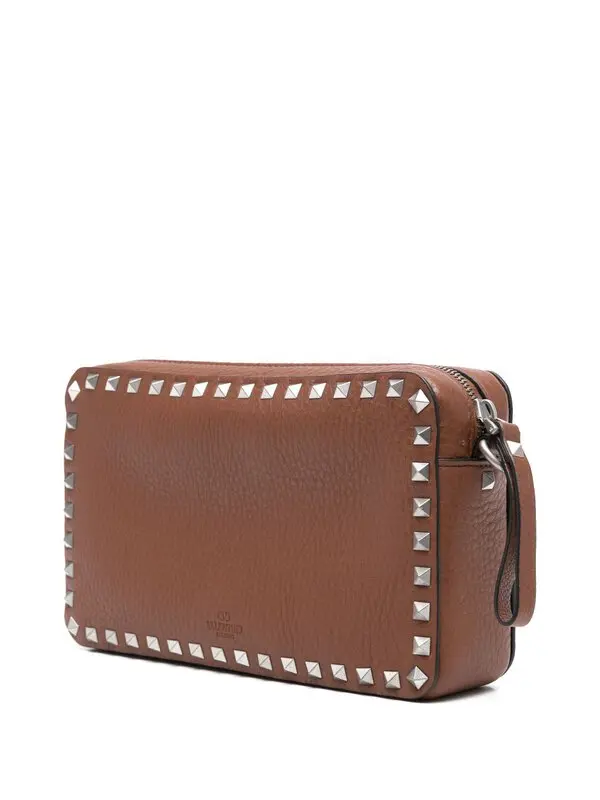 Valentino Garavani Rockstud Crossbody Bag - Brown