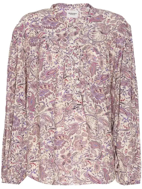 MARANT ETOILE Zalika Paisley Shirt