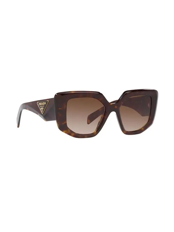 Prada Tortoiseshell-effect Square Sunglasses