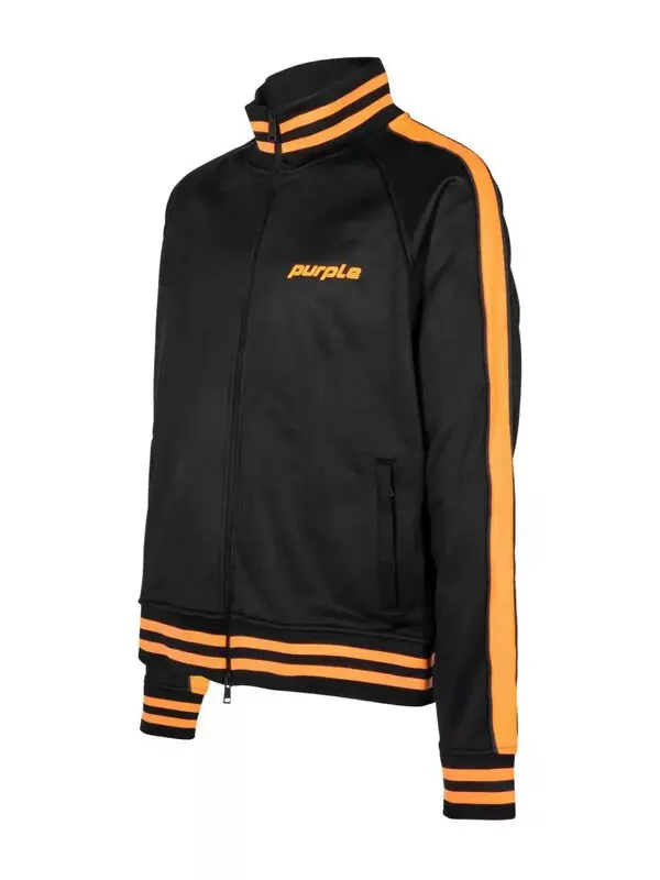 PURPLE BRAND Logo-print Track Jacket