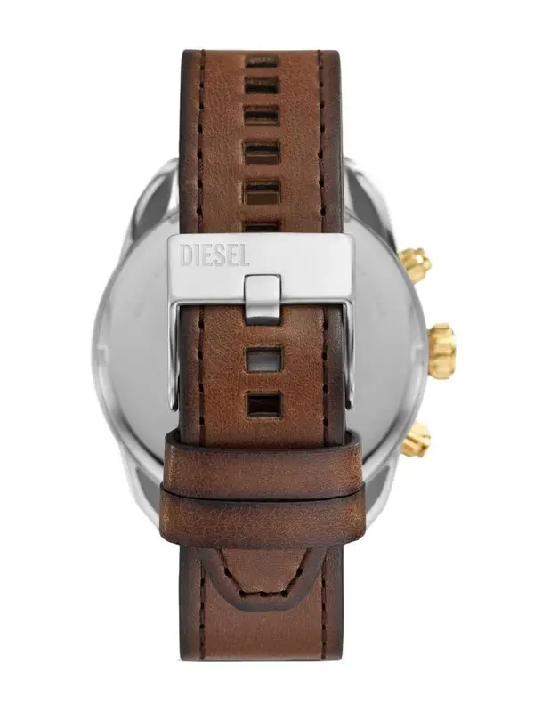DIESEL® 49mm Chronograph Watch - Silver