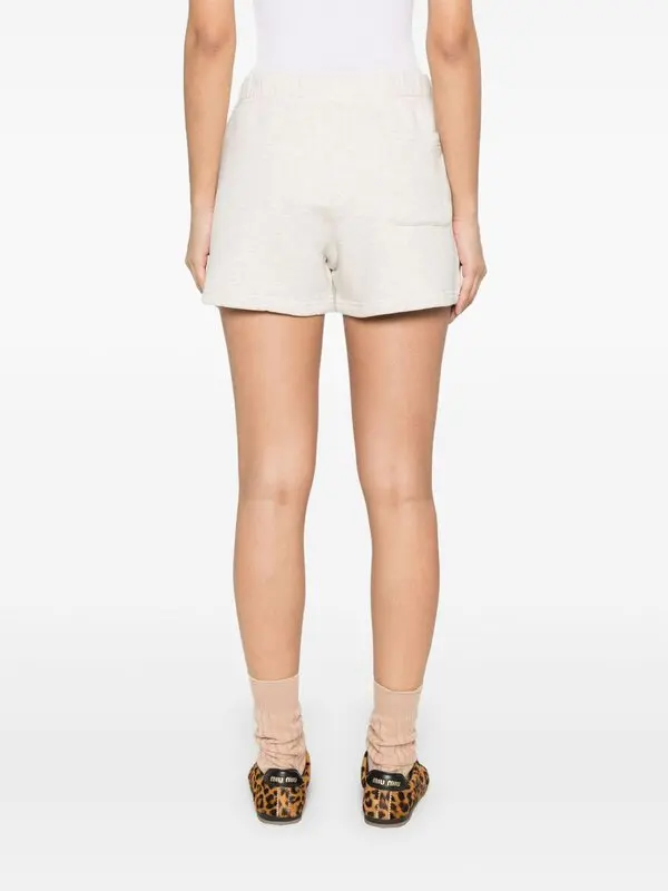 AUTRY Embroidered Logo Shorts - Grey