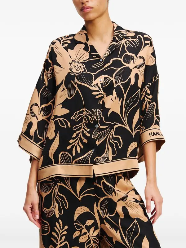 Karl Lagerfeld Printed Shirt