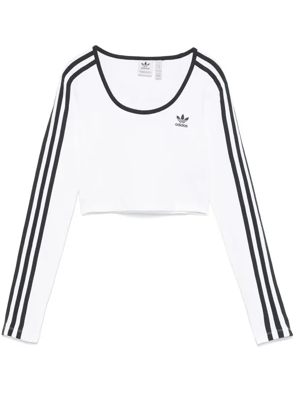 Adidas Cropped 3-stripes T-shirt