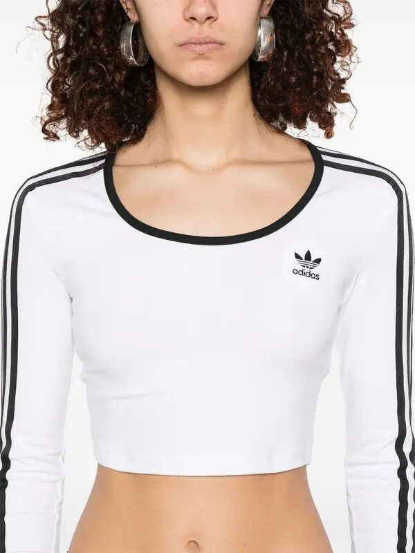 Adidas Cropped 3-stripes T-shirt