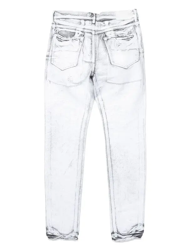 PURPLE BRAND Overdye Foil Denim
