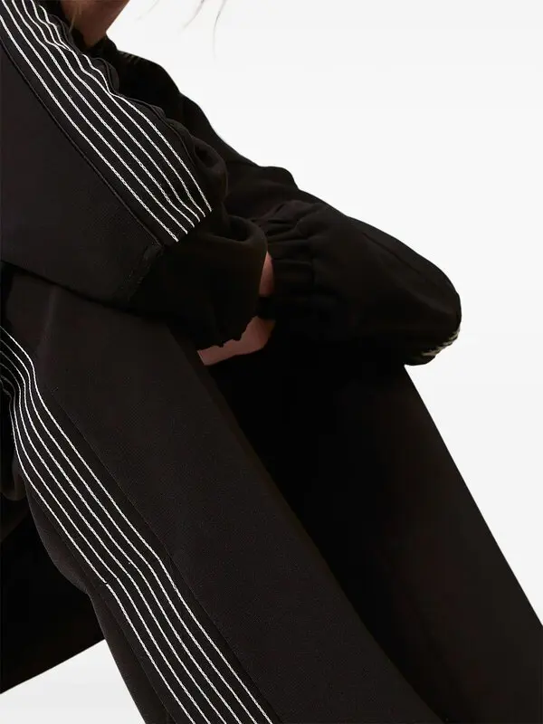 TWINSET Embroidered Crêpe Track Pants