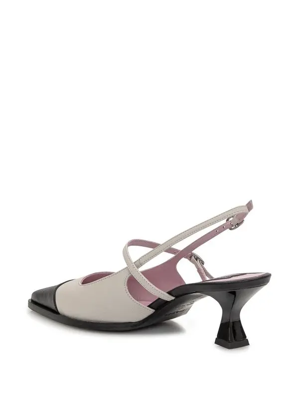 CAREL 50mm Cecile Slingback Pumps - Neutrals