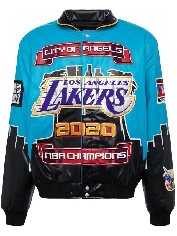 JEFF HAMILTON X La Lakers Championship Jacket - Blue