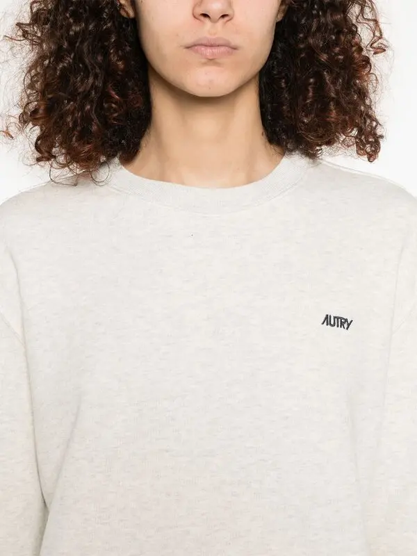 AUTRY Embroidered-logo Sweatshirt