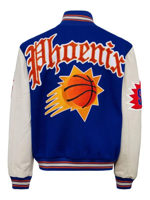 JEFF HAMILTON X Phoenix Suns Bomber Jacket - Blue