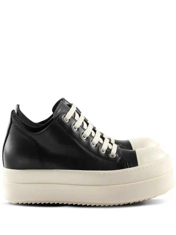 Rick Owens Leather Sneakers
