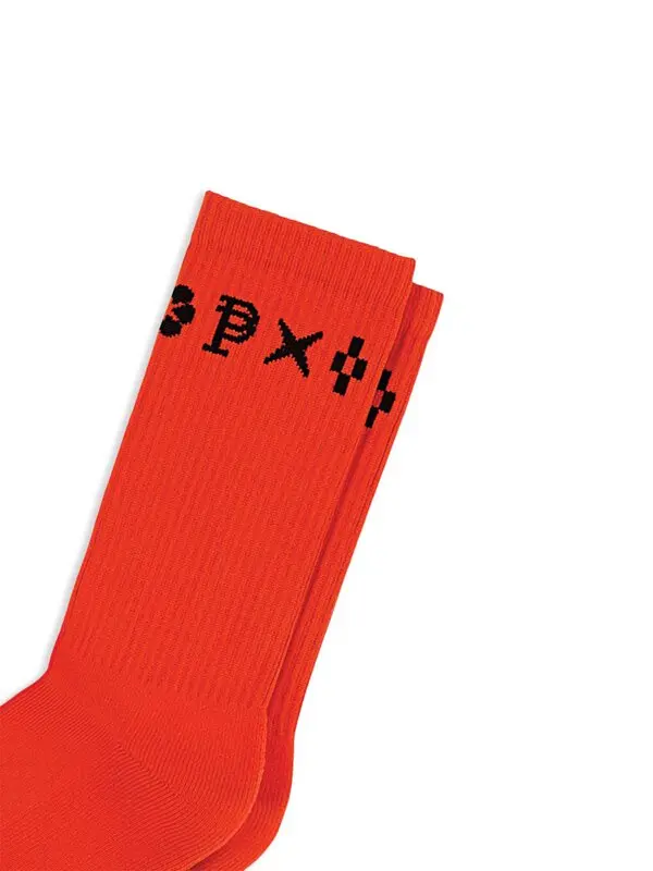PURPLE BRAND Monogram Crew Socks
