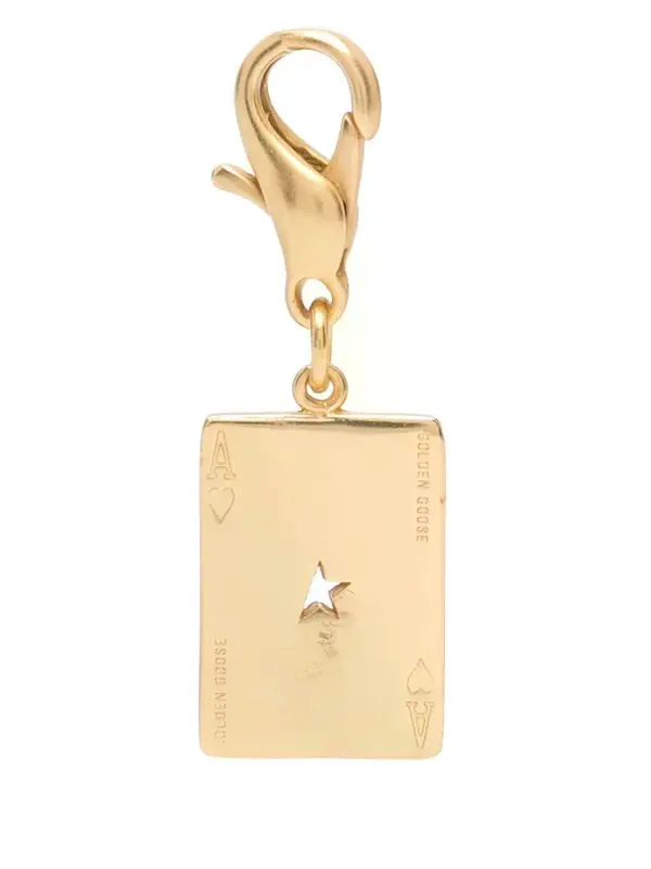 GOLDEN GOOSE Ace Card Charm