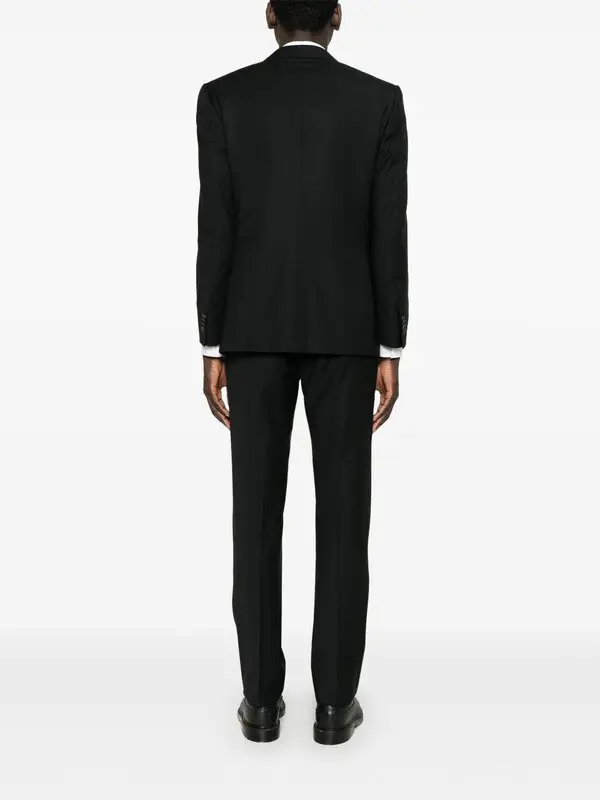 Corneliani Single-breasted Suit - Black