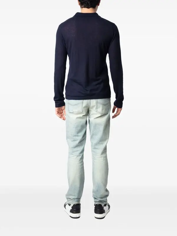 Zadig&Voltaire Dimi Cashmere Polo Shirt