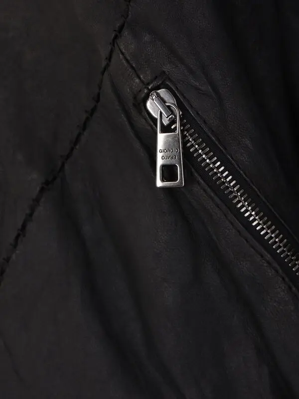 GIORGIO BRATO Zip-up Leather Jacket