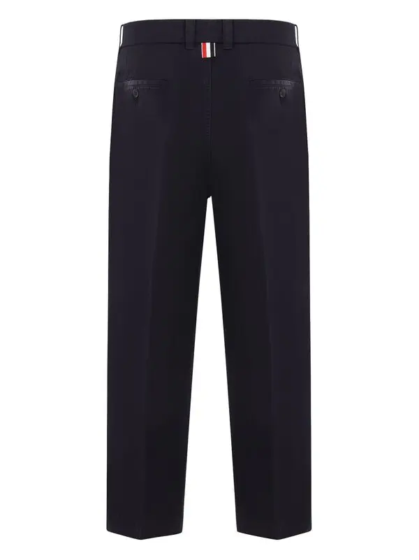 Thom Browne Utility Cotton Chinos - Blue