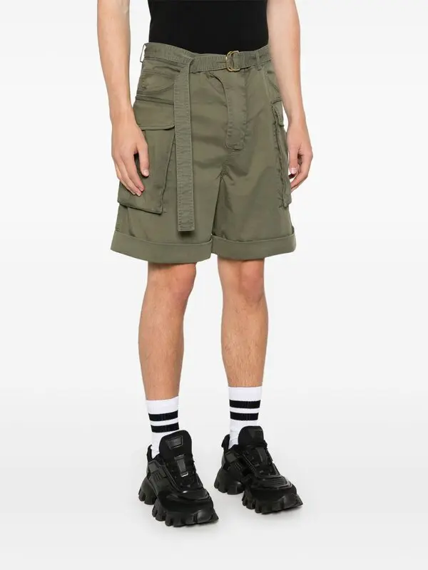 Balmain Cargo Shorts - Green