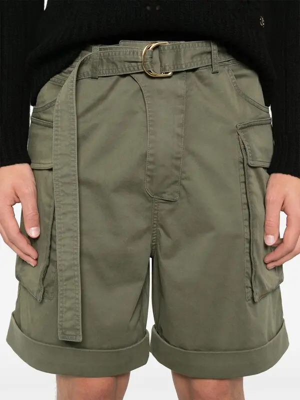 Balmain Cargo Shorts - Green
