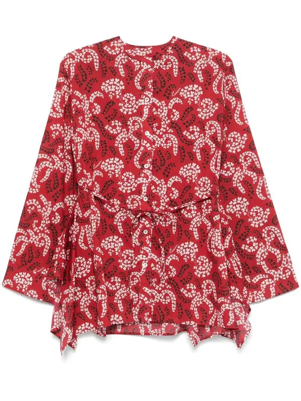LANVIN Printed Cotton Shirt